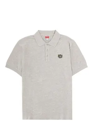 Kenzo Polo With Logo - Grey