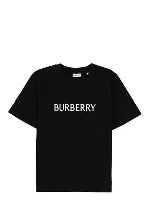 Burberry T-shirt With Logo - Black
