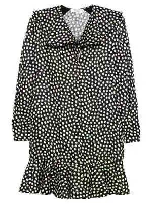Chloé Polka Dot Pattern Dress - Black