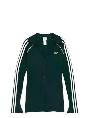 Adidas Button-up Top - Green