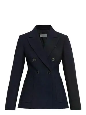 Max Mara Double-breasted Jacket - Black