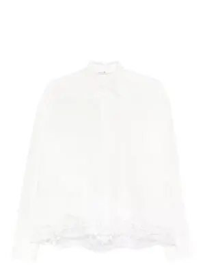 ERMANNO SCERVINO Lace Collar Shirt