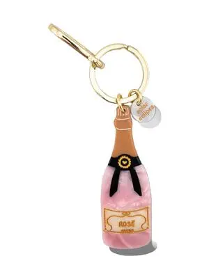 SOLAR ECLIPSE Rosé Bottle Keychain - Pink