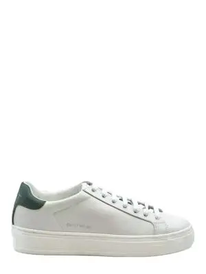 CU | LT ESSENCE Logo-detail Lace-up Sneakers - White