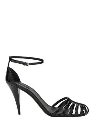 Givenchy Strap High Heel Sandals - Black