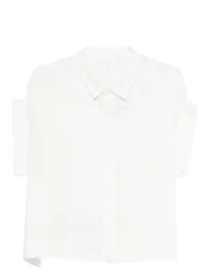 Y’s Cuffed Shirt - White