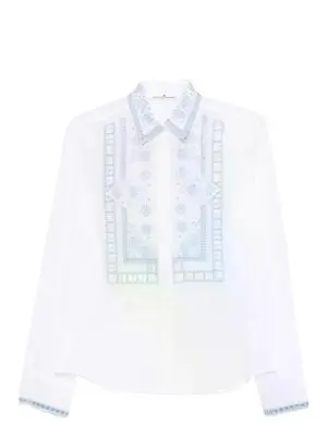 Ermanno Scervino Embroidered Shirt - White