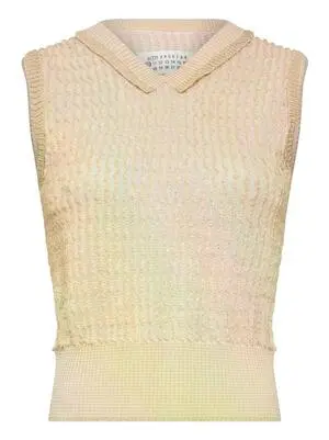 MAISON MARGIELA Polo-collar Vest - Neutrals