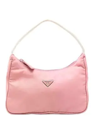 Prada 2000-2013 Tessuto Shoulder Bag - Pink
