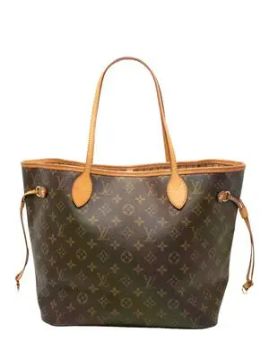 LOUIS VUITTON 2007 Monogram Neverfull Mm Tote Bag - Brown