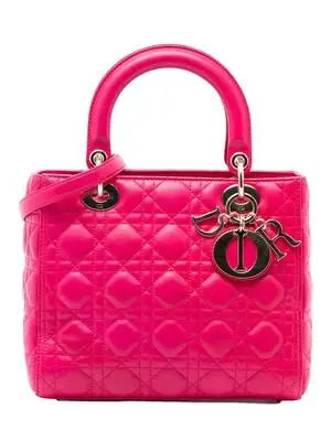 Dior 2013 Medium Lady Satchel - Pink