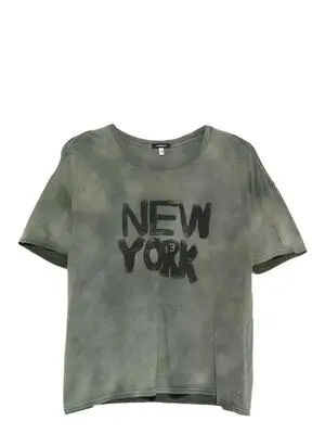 R13 Printed T-shirt - Green