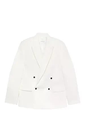 THE FRANKIE SHOP Double-breasted Blazer - White