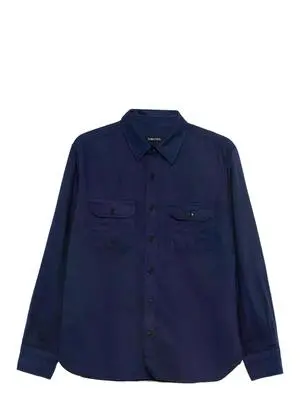 TOM FORD Chest-pocket Shirt - Blue