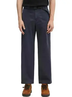 Gramicci Belt Straight Trousers - Blue