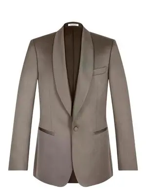 FURSAC Shawl-collar Single-breasted Tuxedo - Brown