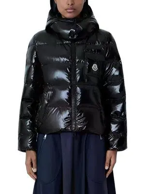Moncler Andro Hooded Puffer Jacket - Black