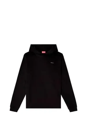 DIESEL Long-sleeve Hoodie - Black