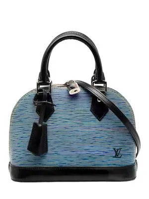 LOUIS VUITTON Epi Denim Alma BB Satchel