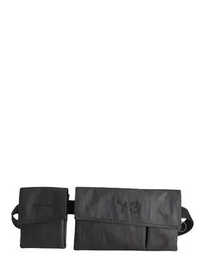 Y3 Flap-pocket Shoulder Bag - Black