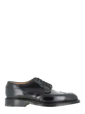 Church's Grafton 173 Brogue Derby Shoes - Black