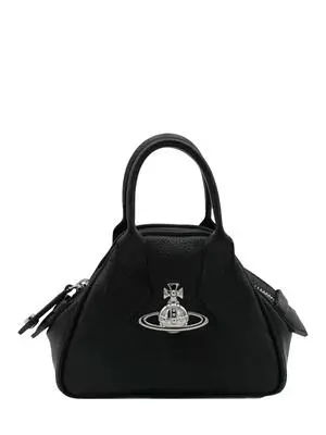VIVIENNE WESTWOOD Orb-plaque Top-handle Bag - Black