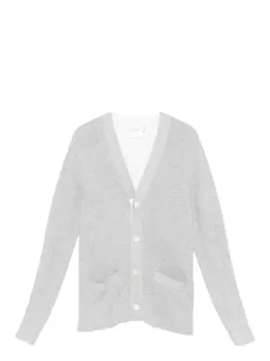 Sacai Paneled Cardigan - Grey