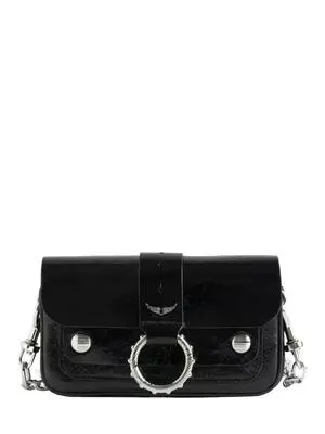 Zadig&Voltaire Mini Kate Ring Detail Bag - Black