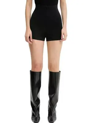 Rick Owens Dirt Bolan Cut-off Elasticated-waisted Shorts - Black