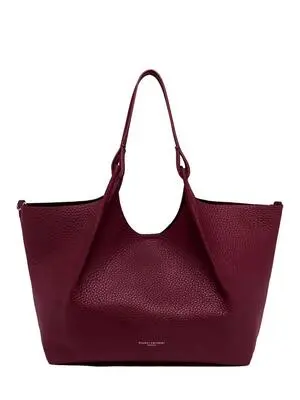 GIANNI CHIARINI Gathered Tote Bag - Red