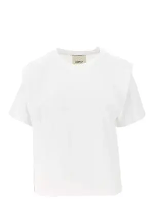 Isabel Marant Zelitos Padded T-shirt - White