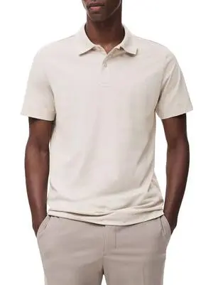 Mango Slim Fit Thermolite® Polo - Ice Grey
