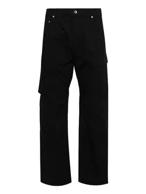 Rick Owens Double Cargo Jeans - Black