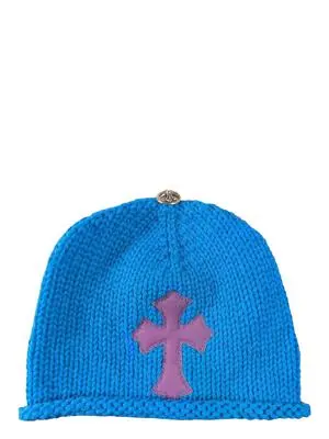Chrome Hearts Cross-patch Beanie - Blue