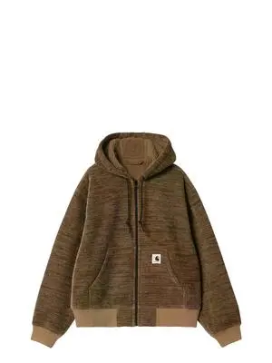 Carhartt Work In Progress Active Zip-up Hoodie - Brown
