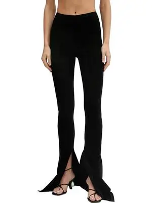 Rick Owens Carmen Split Trousers - Black