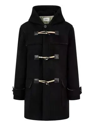 STUDIO TOMBOY Hooded Duffle Coat - Black
