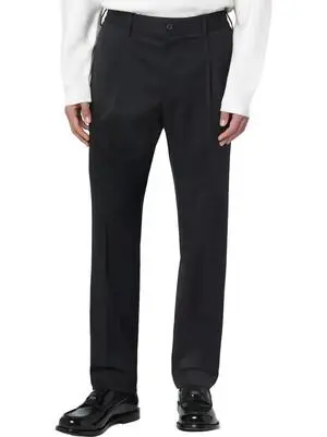 SANTANIELLO Tailored Trousers - Black