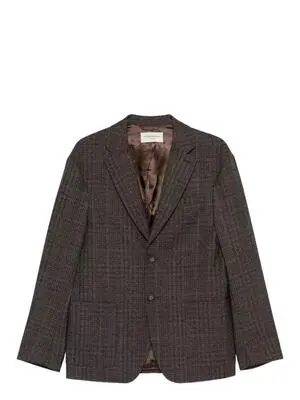 Officine Générale Single-breasted Blazer - Brown