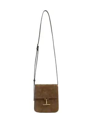 TOM FORD T-bar Shoulder Bag - Brown
