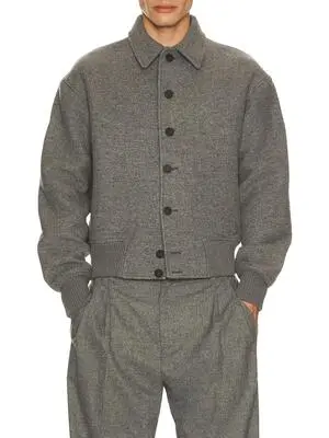 Jacquemus Le Bomber Feltro - Grey