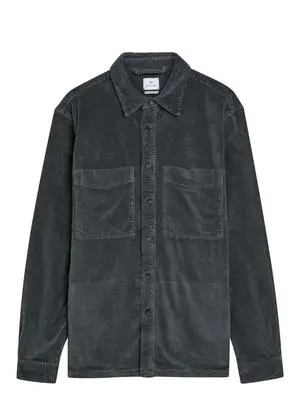 Paul Smith Corduroy Overshirt - Grey