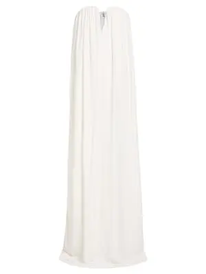 Stella McCartney Forever Stella Strapless Gown - White