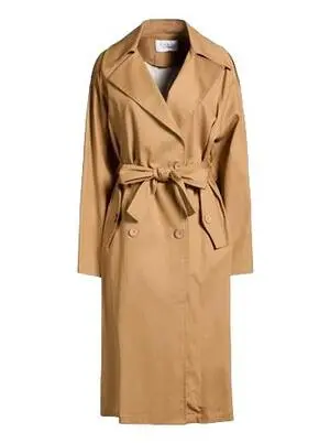 KAOS Gabardine Trench Coat - Beige