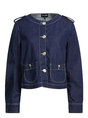 Emporio Armani Denim Outerwear - Blue