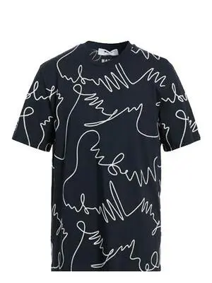 MSGM T-shirt Size Cotton - Blue