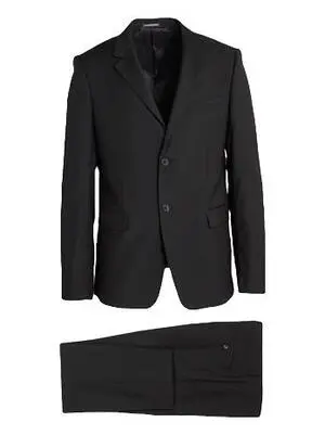 Emporio Armani David Line Suit Size Wool - Black
