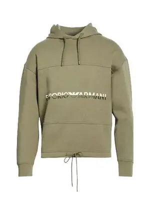 Emporio Armani Military Cotton Blend Sweatshirt - Green