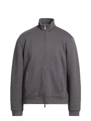 Emporio Armani Quilted Jersey Sweatshirt - Grey