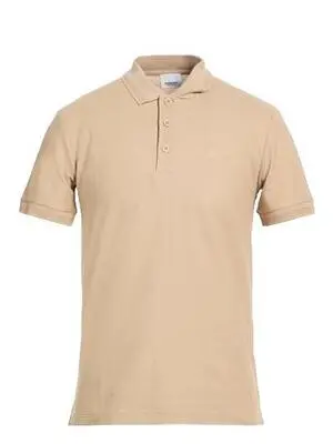 Burberry Polo Shirt Sand Size Cotton - Beige